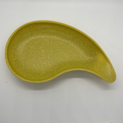 West Bend Melanine Confetti Snack Dish Teardrop Replacement Chartreuse ...