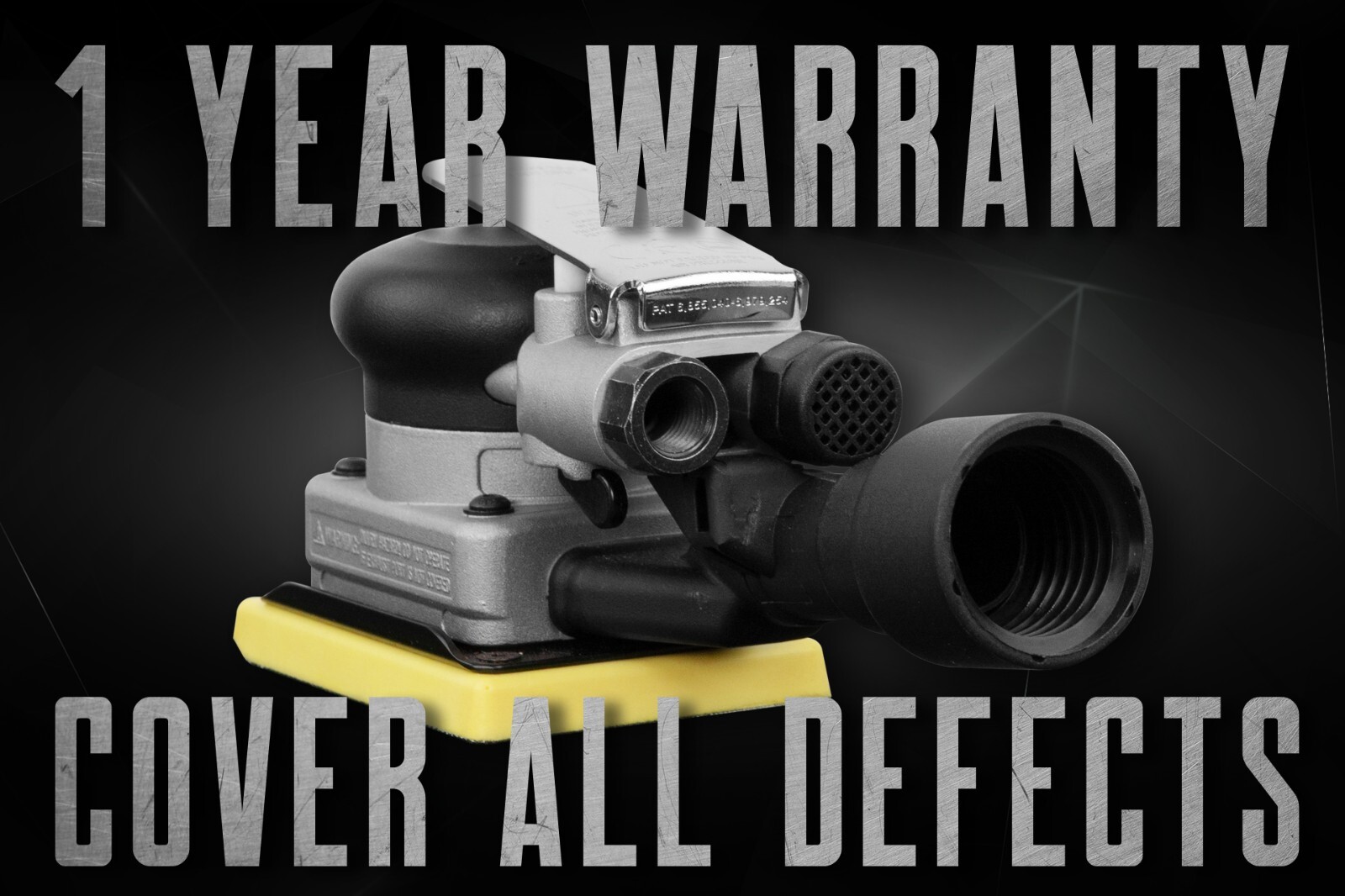 "AirVANTAGE 3x4"" Pneumat Orbital Sheet Sander with Hook Pad | Straight ...