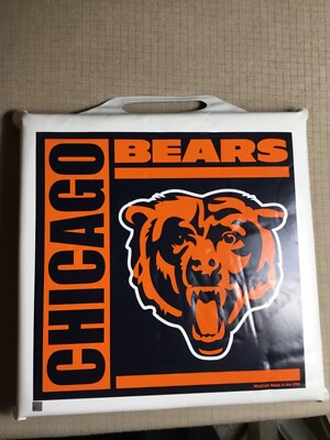Chicago Bears Bleacher Seat Cushion NFL Wincraft Official Tailgating ...
