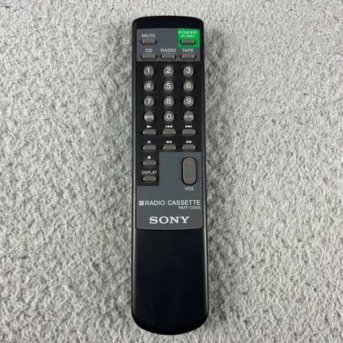 Sony RMT-C555 Audio System Remote Control CFD-535 CFD-545 CFD-555 Radio ...