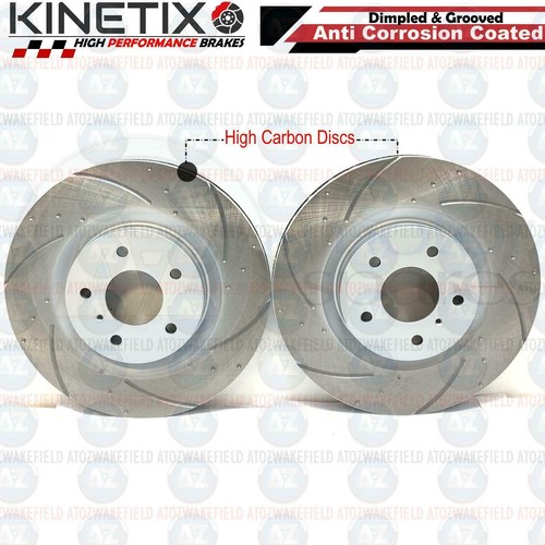 FOR BMW X5 30d G05 M SPORT FRONT DIMPLED & GROOVED BRAKE DISCS PAIR ...