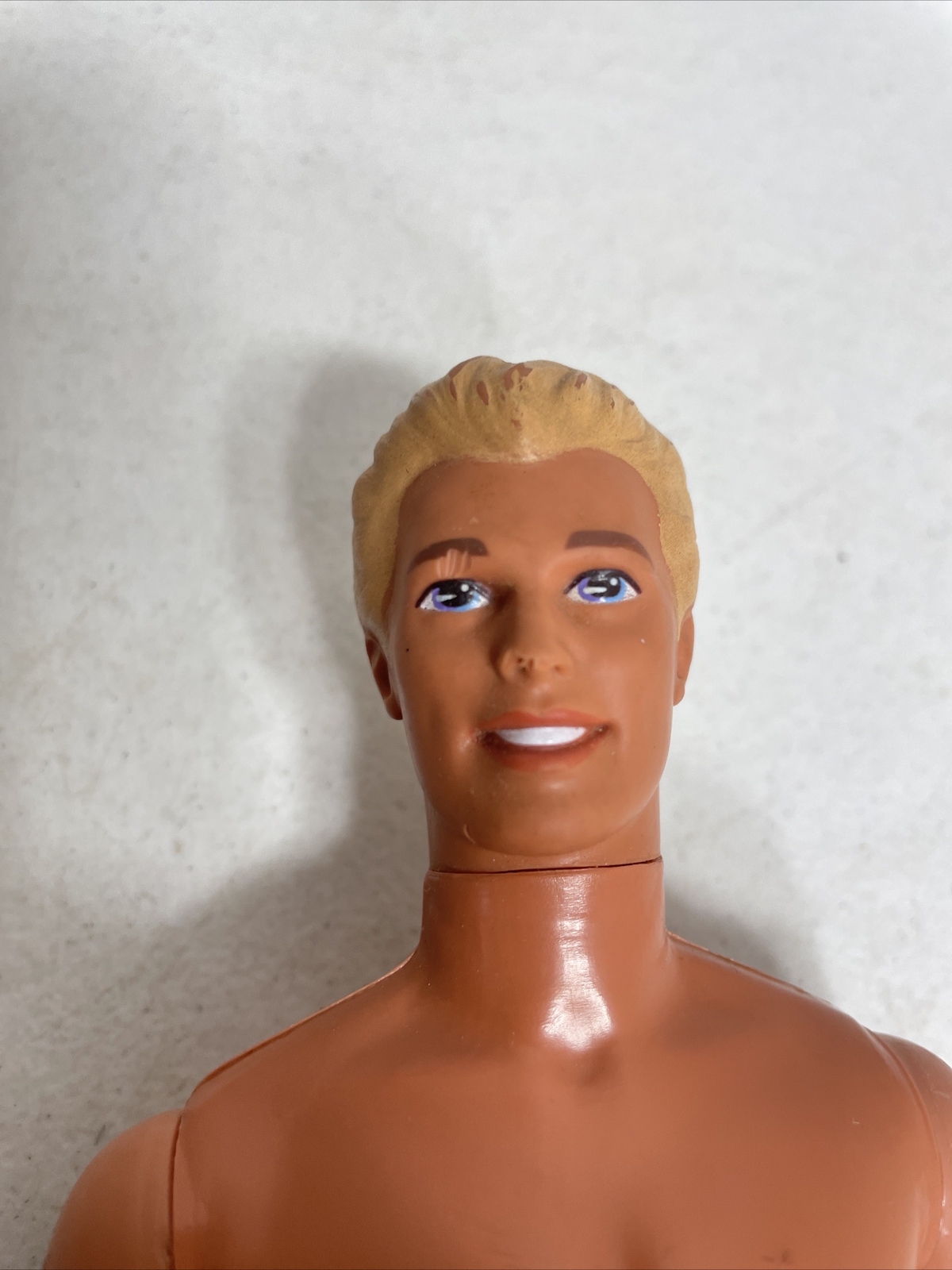 Vintage Ken Doll 1968 Blonde Hair Mattel Blue Eyes from Indonesia ...