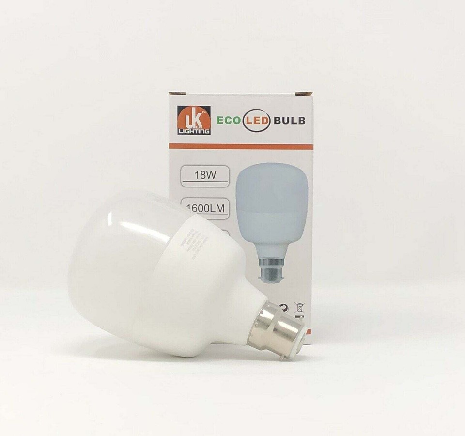LED Bulb Globe 18W - 28W Eco BC B22 Bayonet Bright Lumen Frosted Light ...