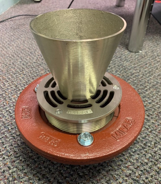 Mifab F1104-C-EF-1 Floor Drain 4" DIA NB Funnel 5" DIA NB Strainer | eBay