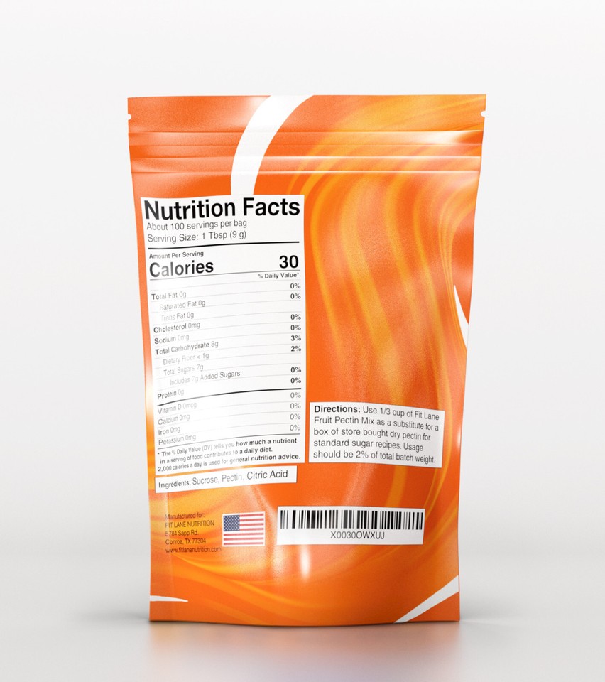 Fruit Pectin Powder for Jams and Jellies. Natural, Vegan and NON-GMO. 2 ...