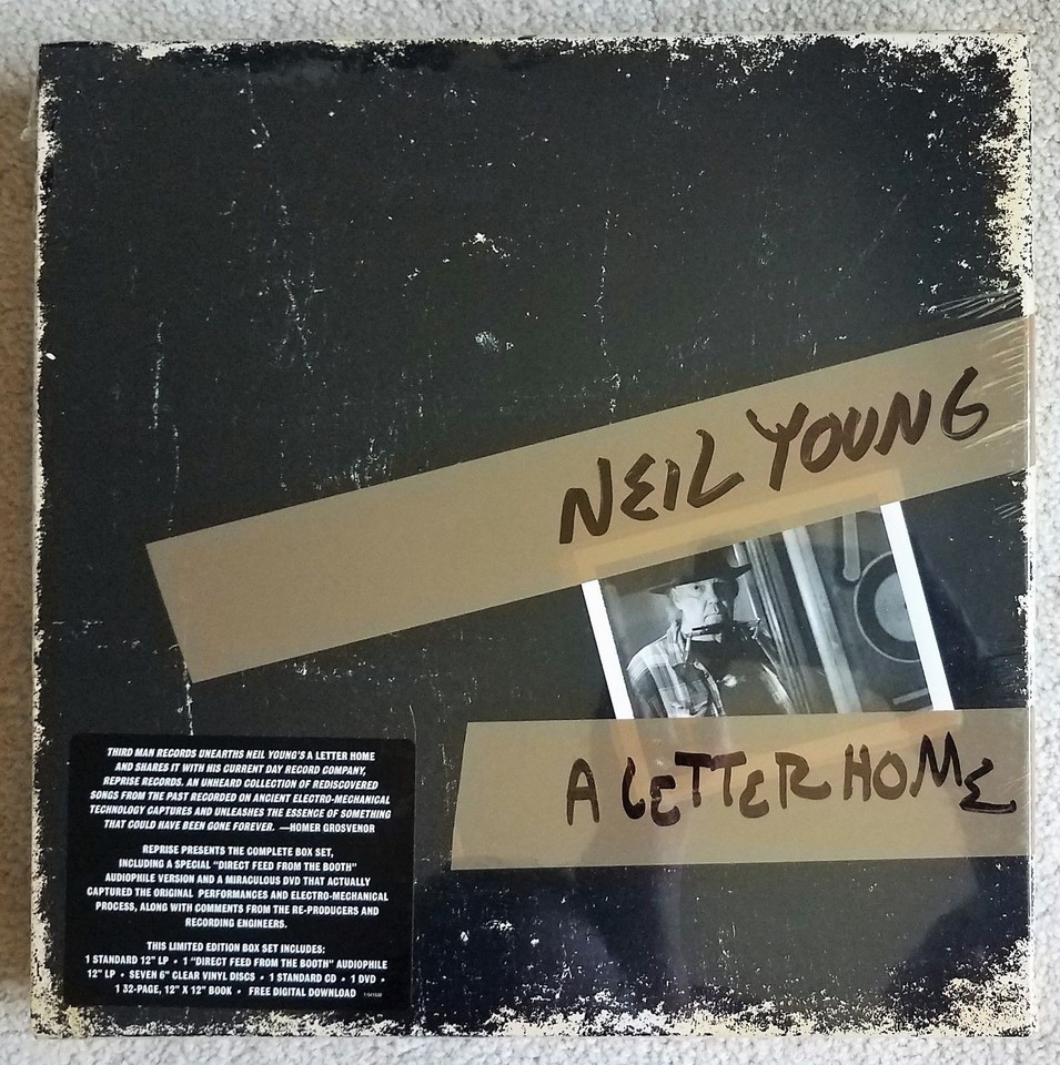NEIL YOUNG - A LETTER HOME SUPER DELUXE LIMITED EDITION LP/CD/DVD BOX ...