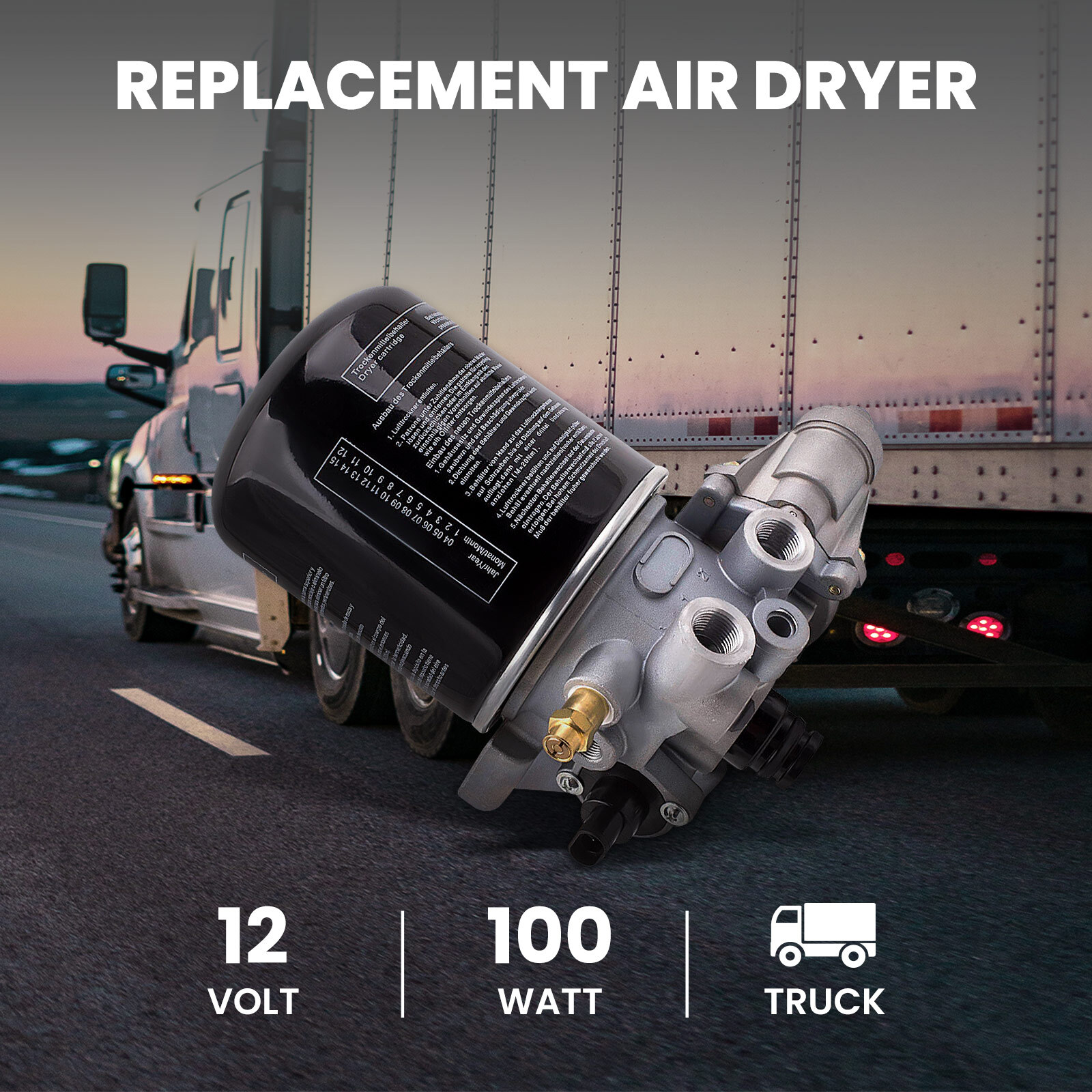 Replacement+AD+12v+Air+Dryer+Assembly+Fit+for+1200+Series+R955205 ...