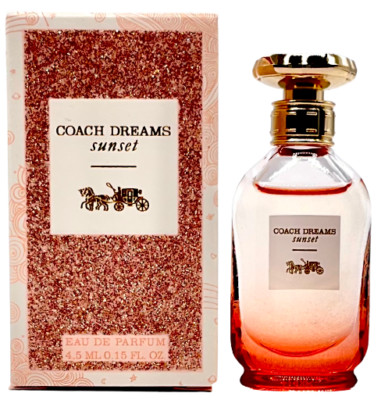 COACH DREAMS SUNSET BY COACH FOR WOMEN 0.15OZ EAU DE PARFUM SPLASH ...