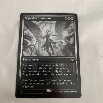 FOIL Sigarda's Splendor Innistrad: Double Feature Magic MTG Enchantment ...