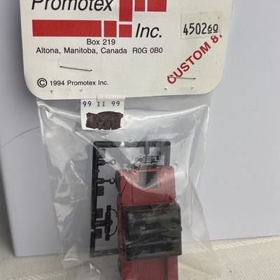 Very Rare Vintage Promotex Custom 87 HO 1/87 Red & Black Hummer Model ...