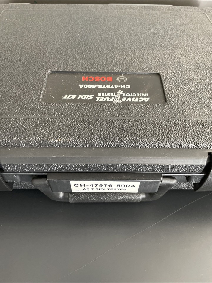 Bosch CH-47976-500A Active Fuel Injector Tester SIDI Kit | eBay