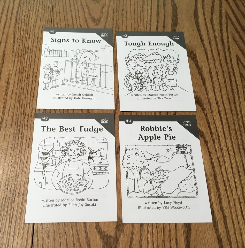 HMH SAXON PHONICS & SPELLING 1ST GRADE DECODABLE TAKE HOME READERS 1 ...