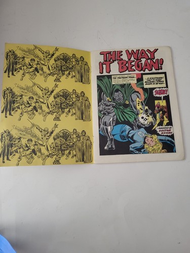 FANTASTIC FOUR, THE WAY IT BEGAN, BOOK AND RECORD SET, POWER RECORDS ...