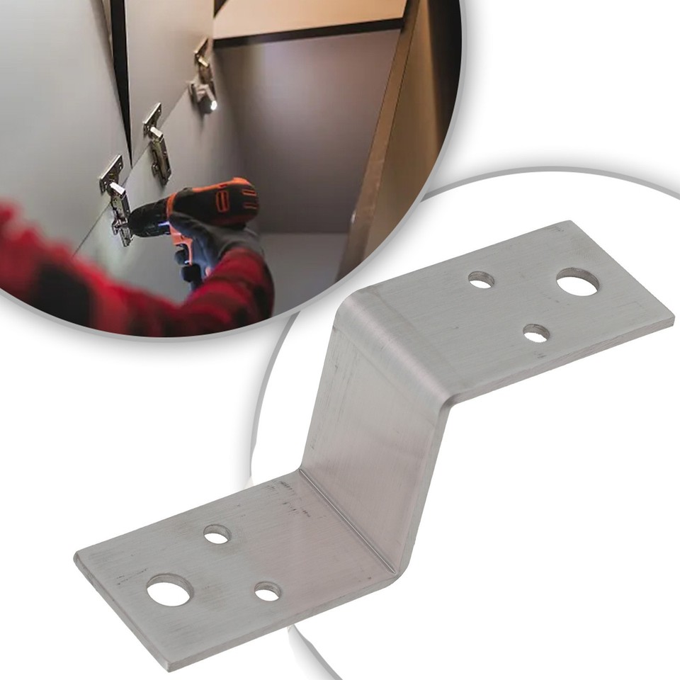 Versatile Z Shaped Corner Connector Suitable for Cabinets and Hanging ...