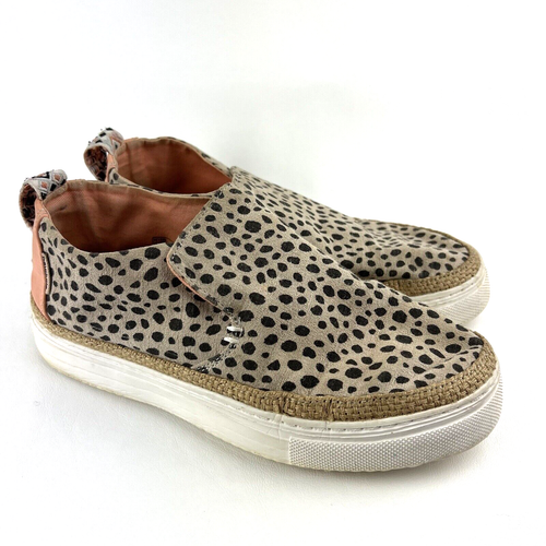 HEY DUDE Peyton Cheetah Beige Shoes Slip On Aztec Boho Festival Fair ...