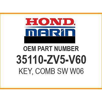 Honda KEY, COMB SW W06 35110-ZV5-V60 OEM NEW | eBay