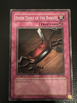 Yu-Gi-Oh! TCG Seven Tools of the Bandit Starter Deck Pegasus SDP-045 ...