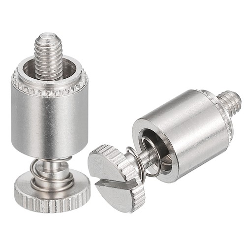 10pcs M3-0.5x9.5mm Panel Spring Screws, PFC2 Knurled Head Spring Screws ...