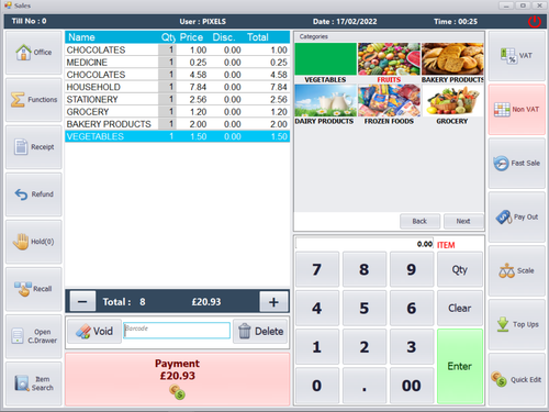 EPOS till Software for small shop Simple Point Of Sale Solution | eBay UK