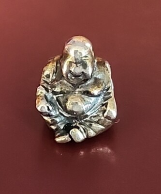 Authentic Pandora Sterling Silver Smiling Buddha Charm 790478 925 | eBay