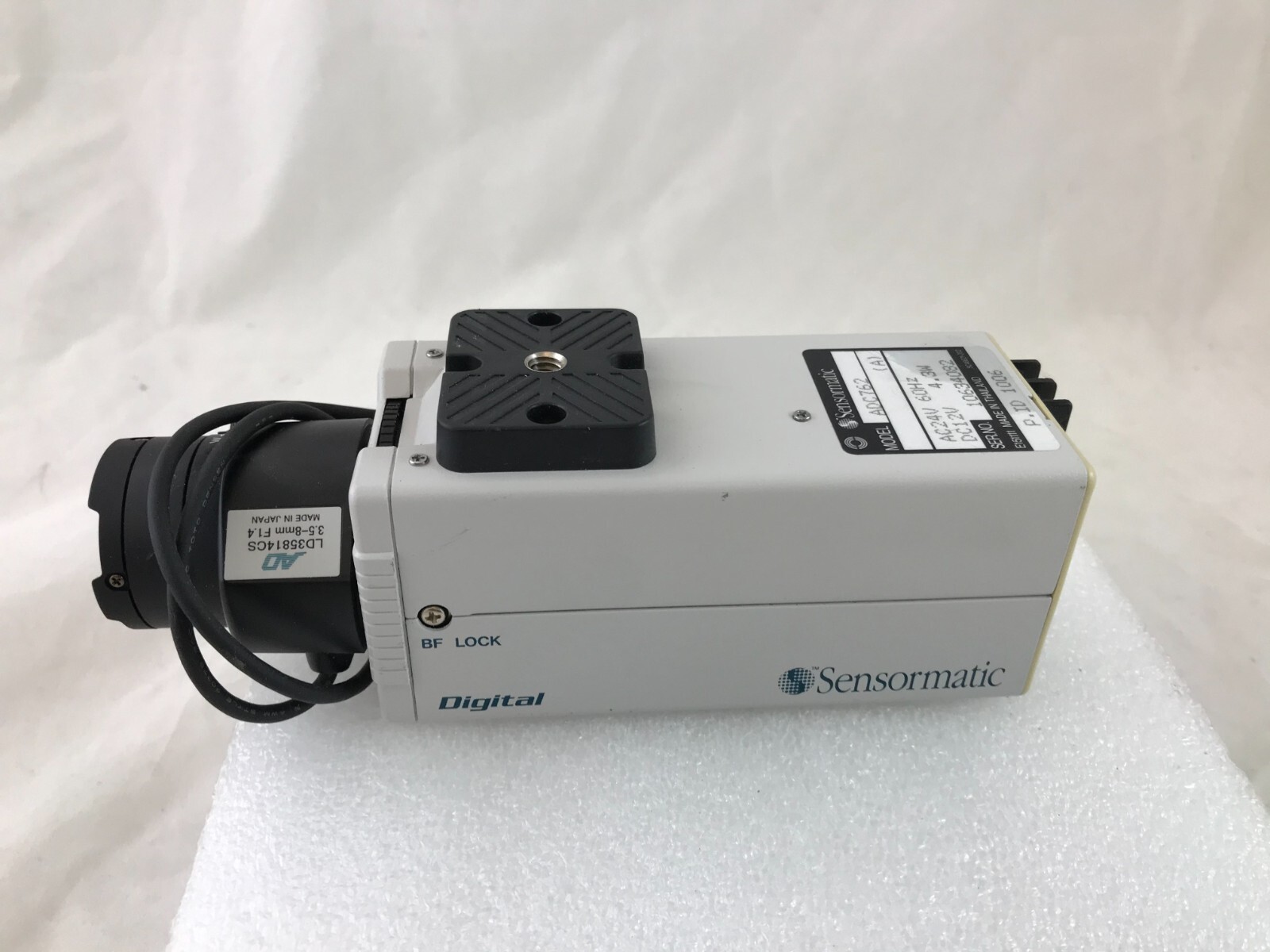 Sensormatic ADC762 Color Digital Camera with 3.5-8mm F1.4 Lens | eBay