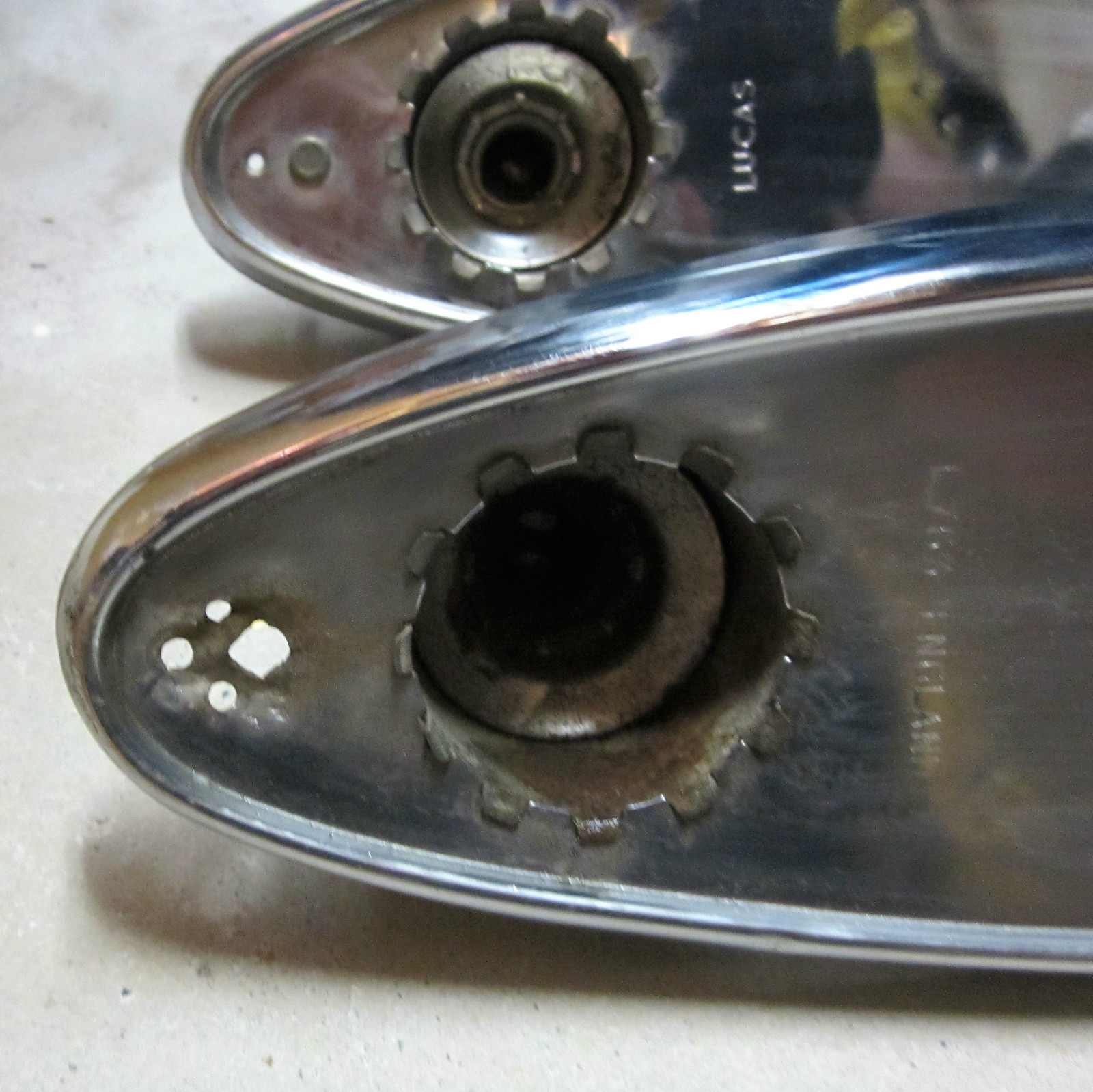 Sunbeam Alpine Tiger Tail Light Housing Lucas L763 Rear Lights ...