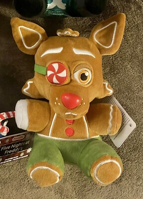 Funko Pop Plush Five Nights At Freddy's Holiday Gingerbread Foxy 7 ...
