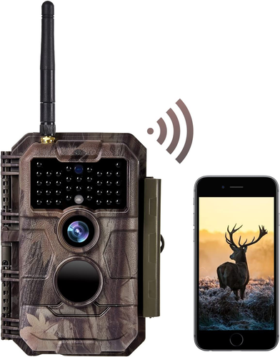 Wireless Wifi Trail Camera Game Deer Cam 24MP 1296P MP4 Video Night ...