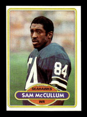 1980 Topps Football #147 Sam McCullum RC Seattle Seahawks | eBay