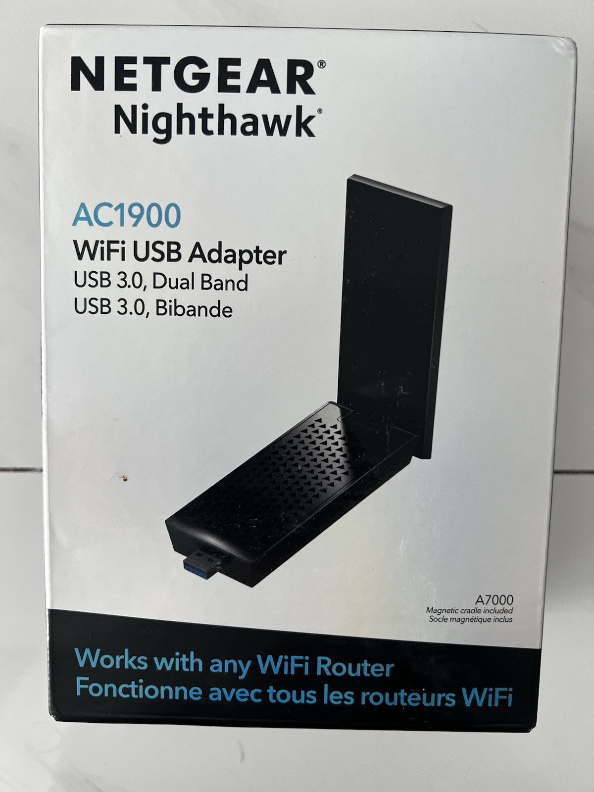 NETGEAR - Nighthawk AC1900 Dual-Band WiFi USB 3.0 Adapter - A7000 ...