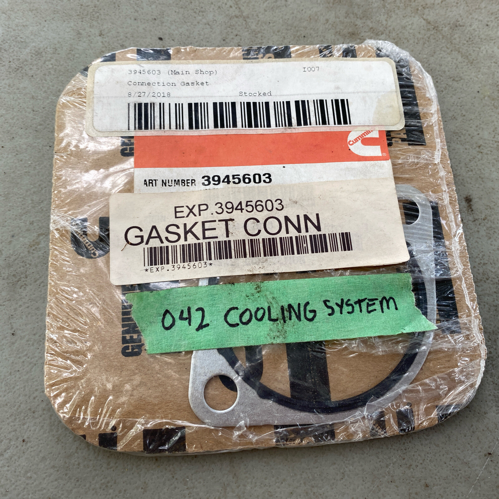 Cummins Water Connection Inlet Gasket 3945603 for sale online | eBay