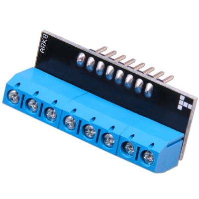 Bornier Droit à Vis Port 8-Prise PCB Board Arduino Breadboard Plaque ...