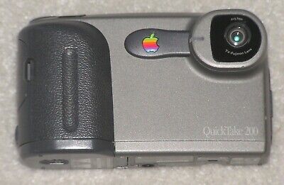 Apple QuickTake 200 0.3 MP Digital Camera - Black & Brown Apple QuickTake 200 0.3 MP Digital Camera - Black & Brown