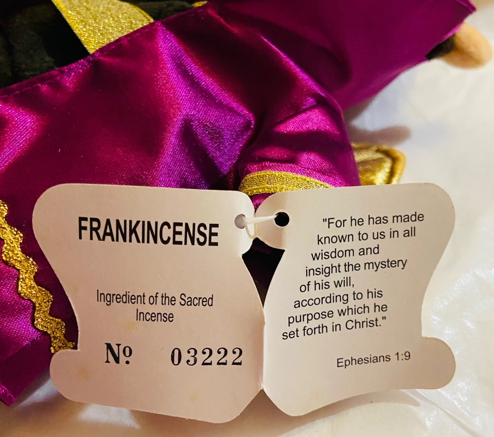 Angelic Beans Set of 6 NATIVITY Plush Jesus Mary Joseph and 3 Wise Men ...