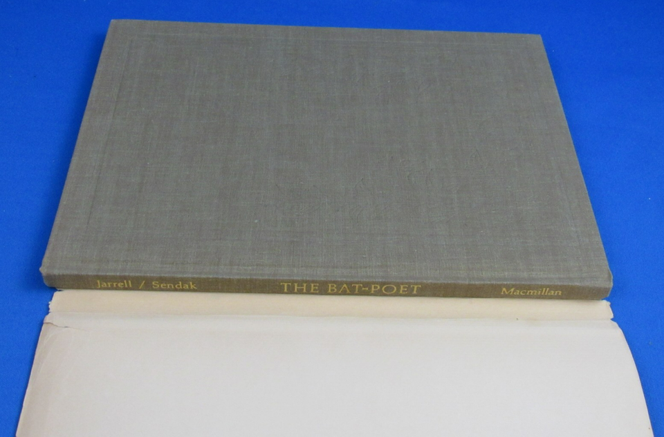 1965 Second Printing The Bat Poet Jarrell Maurice Sendak Illustrator ...