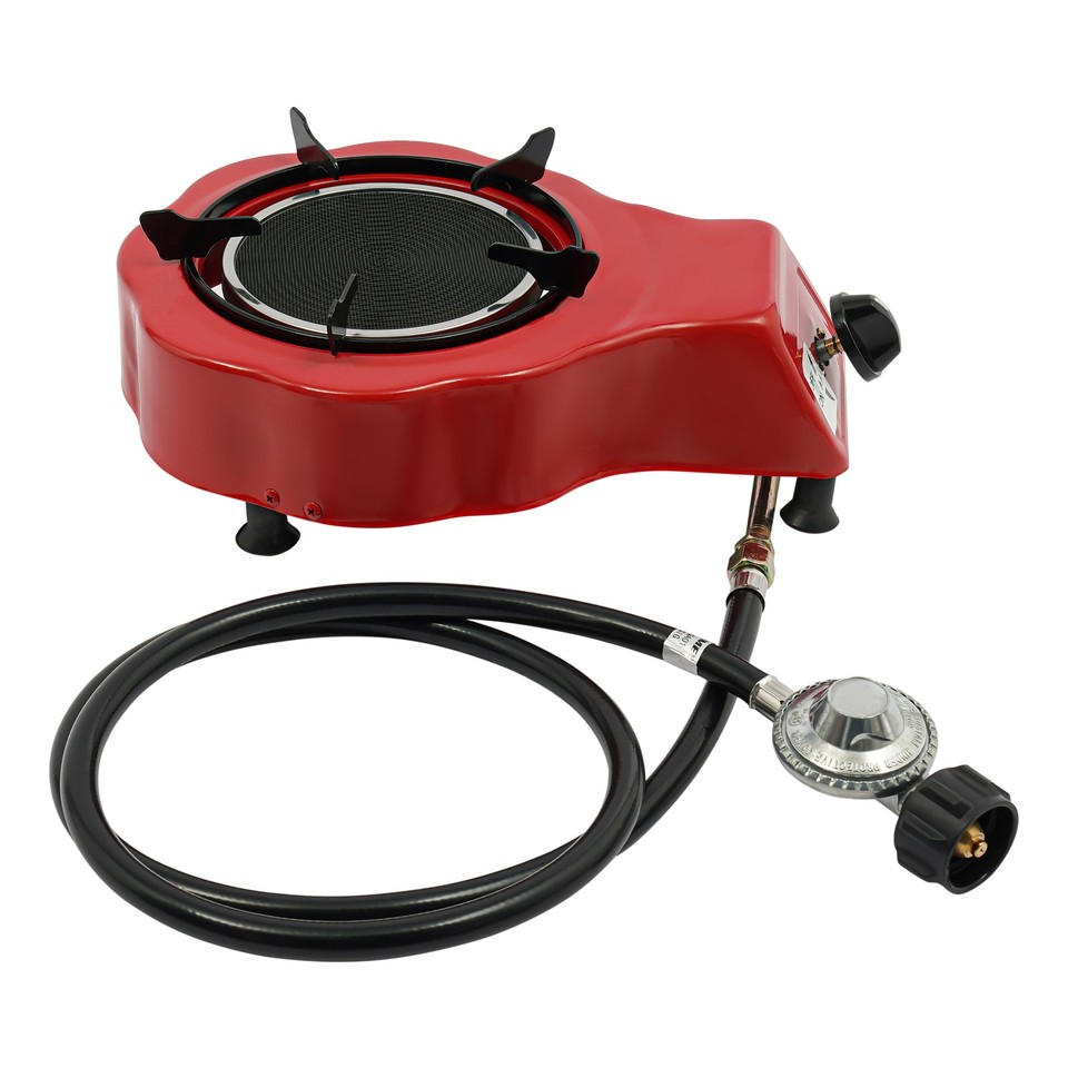 LPG Single Gas Stove Burner Portable Propane Outdoor Camping Cooking ...