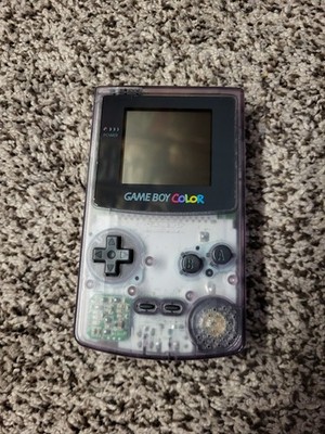 Atomic Purple GameBoy Color Authentic Nintendo GBC Handheld Console ...