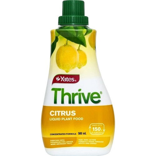 Fertilizer YATES THRIVE Liquid Plant Food Citrus 500ML 9310428545122 | eBay