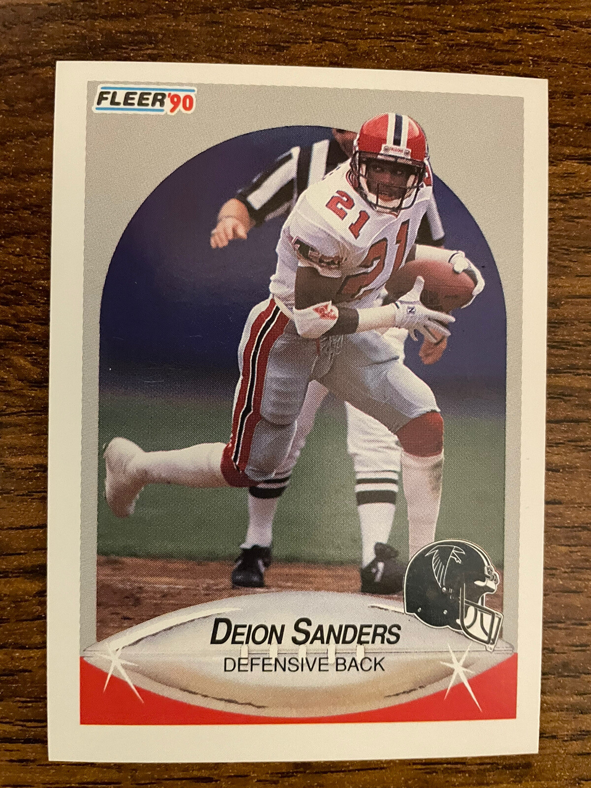 TWO 1990 Fleer Deion Sanders #382 Rookie Card Atlanta Falcons HOF | eBay