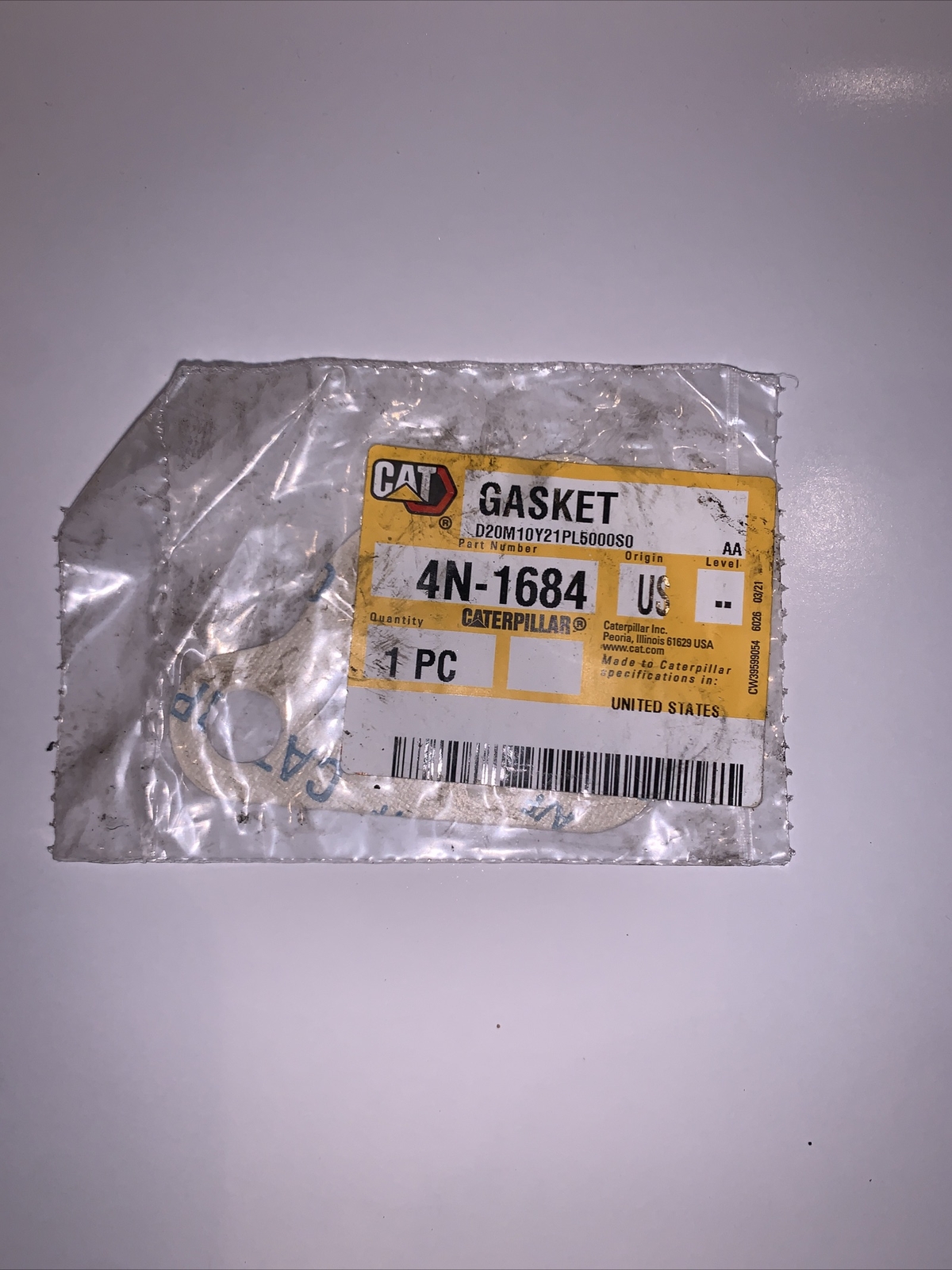 NEW Caterpillar (CAT) 4N-1684 or 4N1684 GASKET | eBay