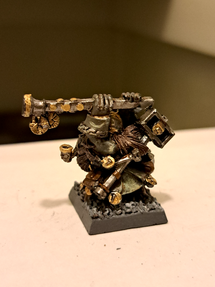 GW Warhammer Fantasy AoS Old World Dispossessed Dwarf Runesmith METAL ...