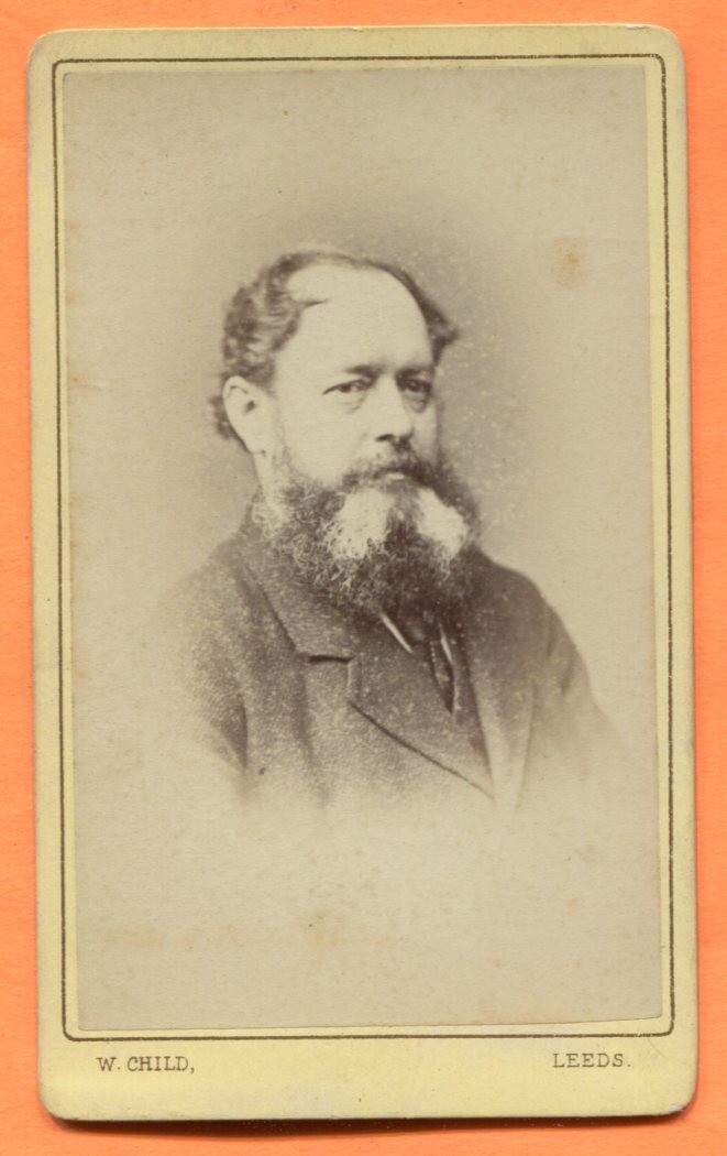 CDV Leeds, England, Portrait of a Bearded Man, by Child, circa 1890 ...