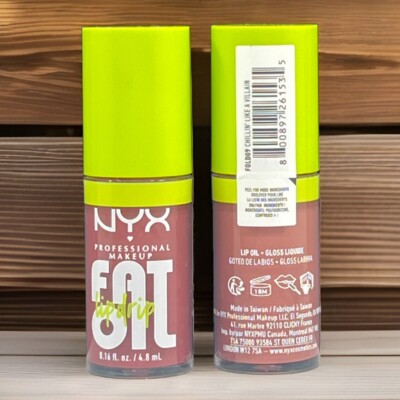 NYX Professional Makeup Fat Oil Lip Drip 9 Chillin' Like A Villain | 12 ...