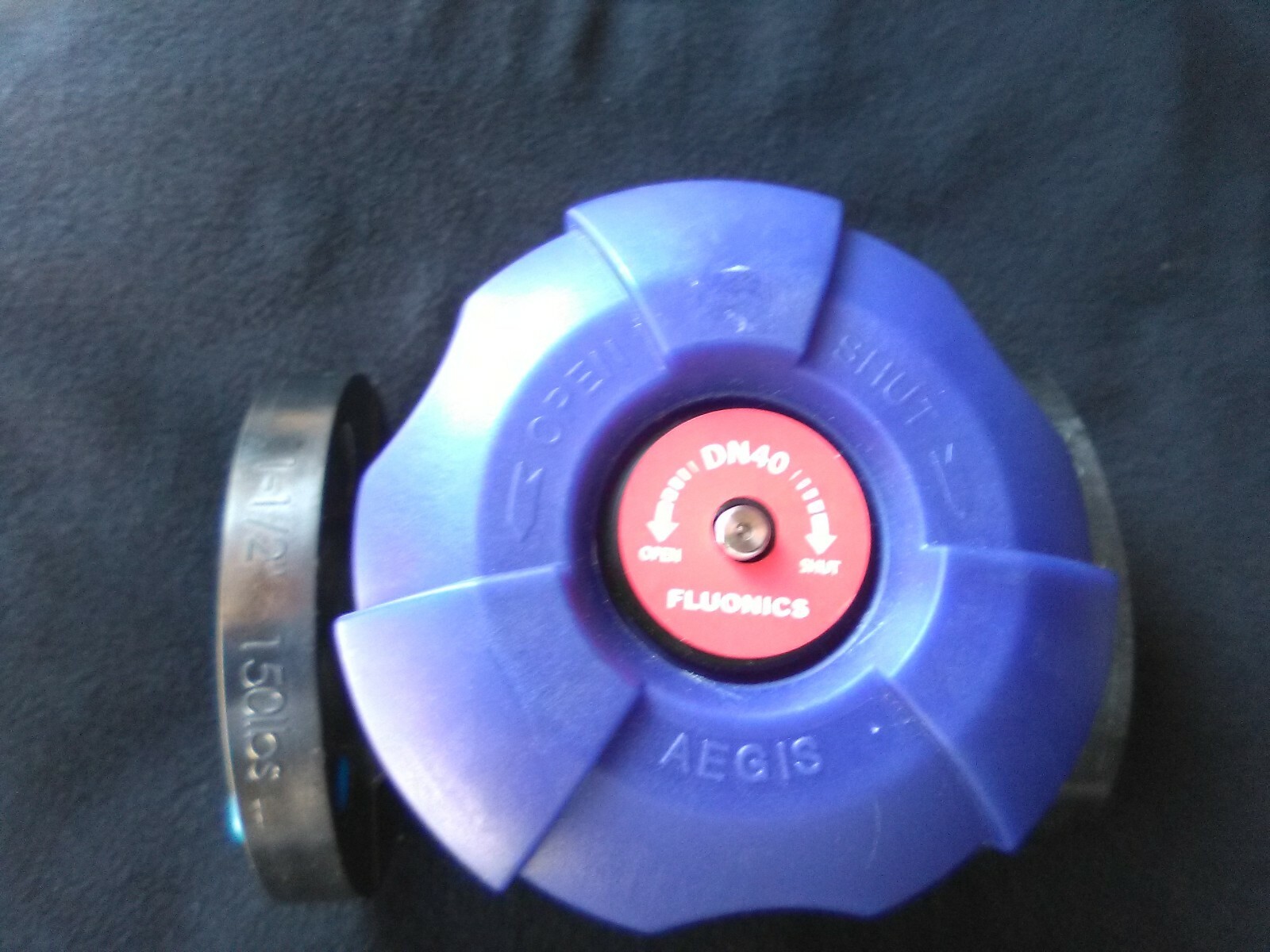 PVC VALVE FLUONICS 1-1/2" 150lbs PPS + GF 40% | eBay