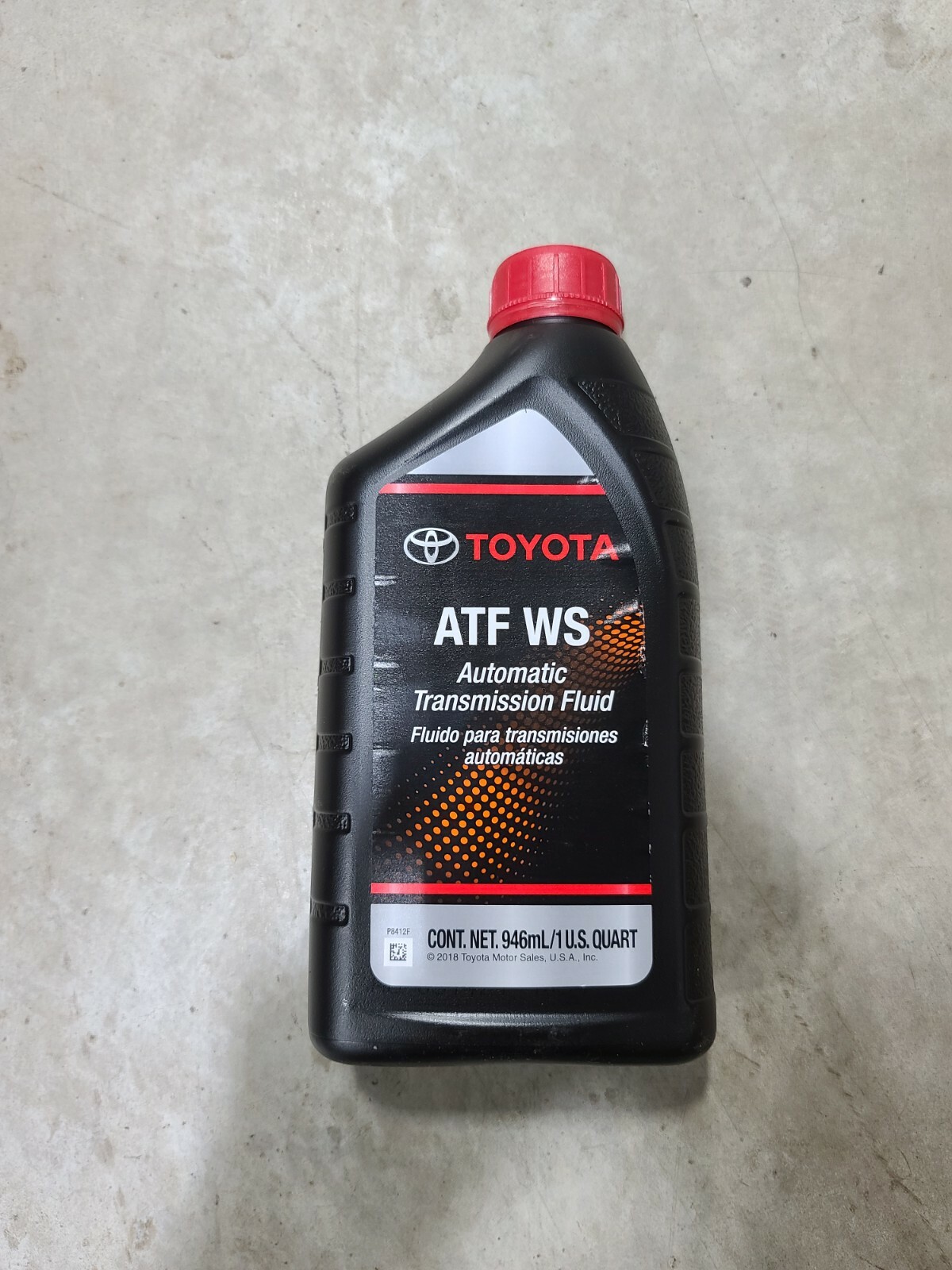 Toyota Lexus ATF WS Transmission Fluid 00289-ATFWS Genuine OEM | 1qt ...