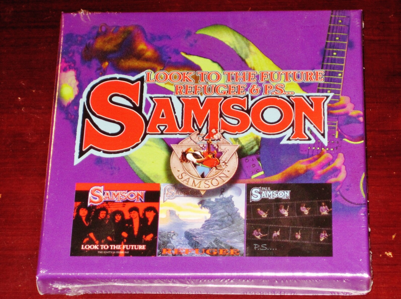 Samson: Look To The Future / Refugee / P.S…. 3 CD Box Set 2018 Cherry ...