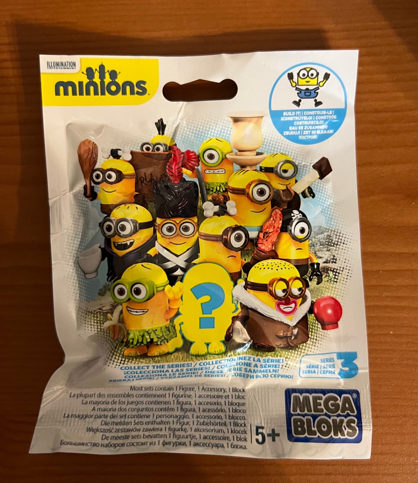Mega Bloks Minions Series 3 - Cro Minion (one eye) with Torch [NEW ...