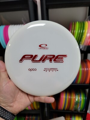 Opto Pure Latitude 64 white 174g Disc Golf Putter | eBay