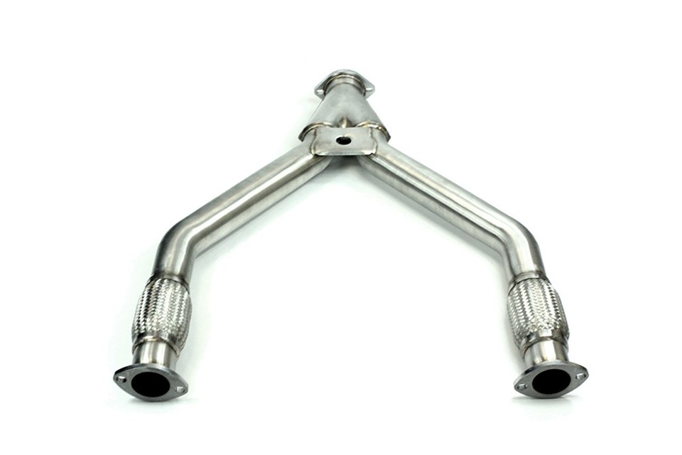ISR Performance Stainless Steel Exhaust Y Pipe Z34 370z V37 G37 Q50 Q60 ...