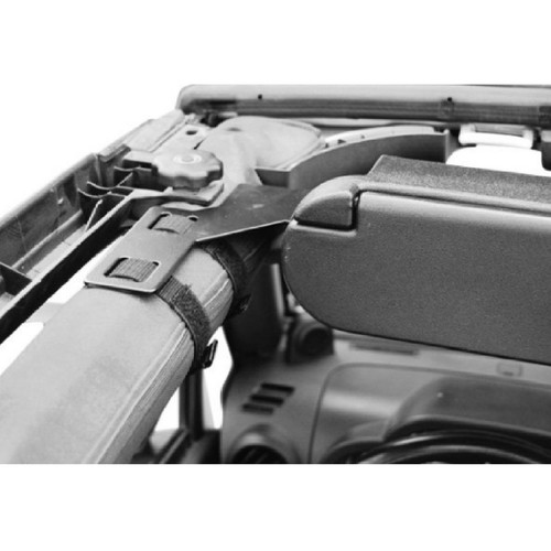 VDP 31700 OVERHEAD STORAGE SHELF FOR JEEP WRANGLERS W/ FRT WINDSHEILD ...